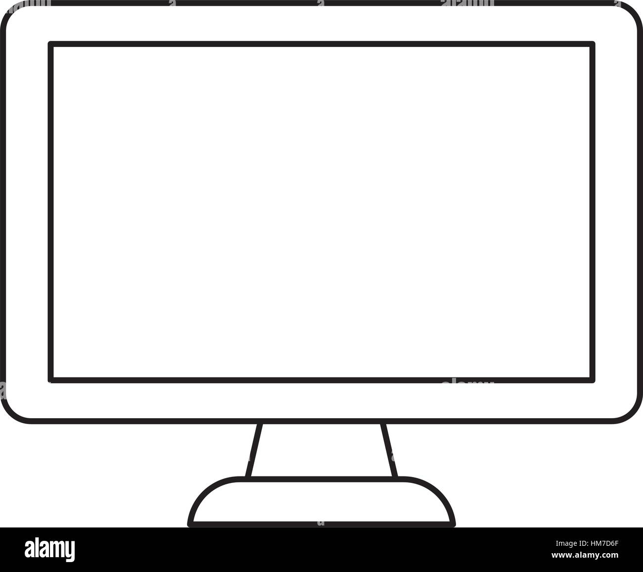 figure connected computer databese image design, vector illustration ...