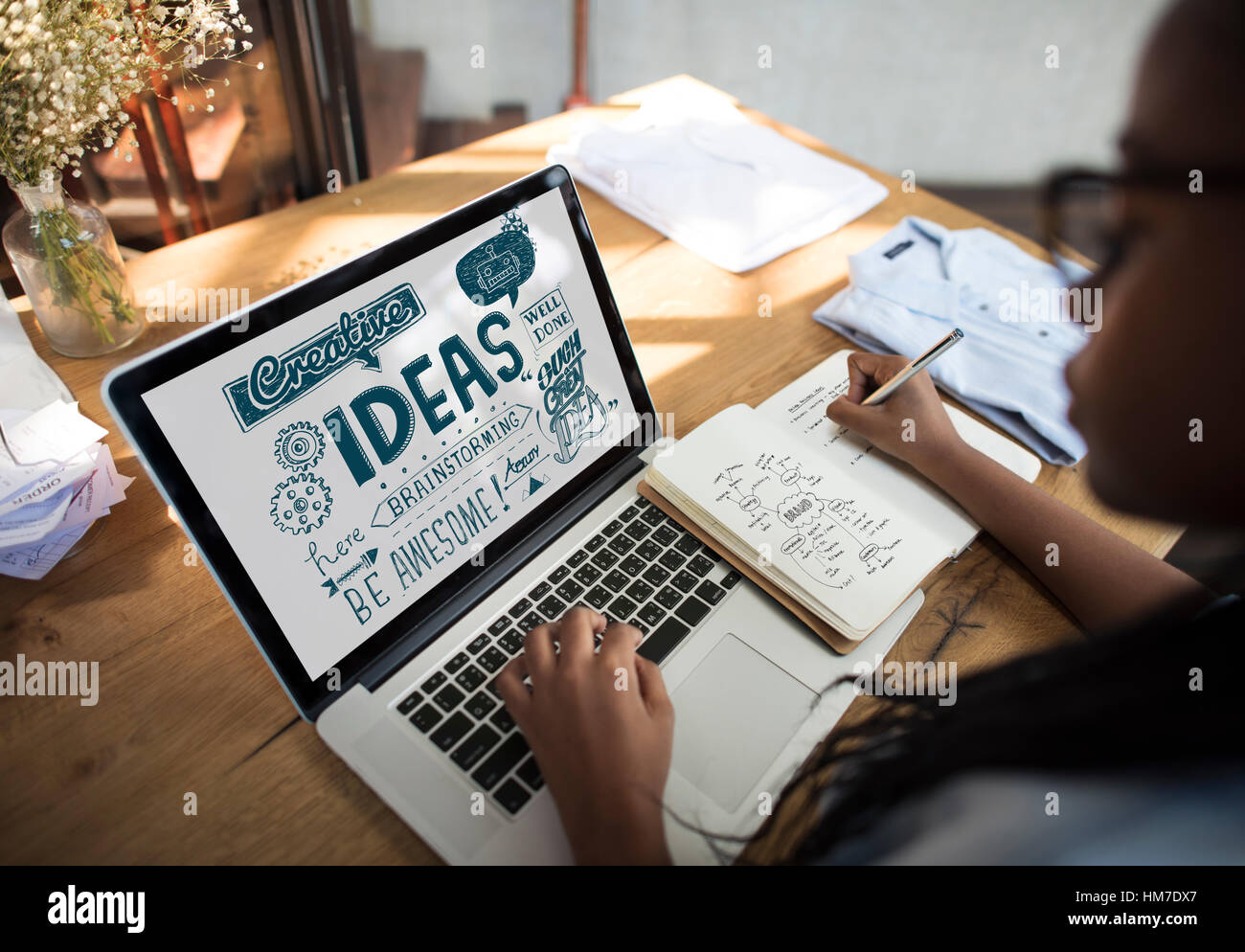 Creative Ideas Brainstorming Inspiration Concept Stock Photo - Alamy