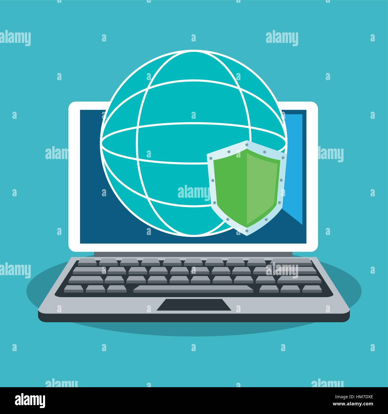 cyber security design Stock Vector Image & Art - Alamy