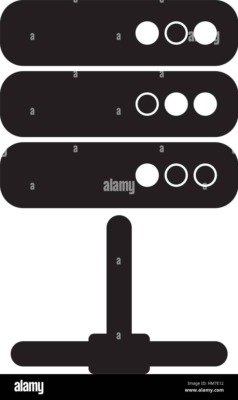 black global storage icon image design, vector illustration Stock ...