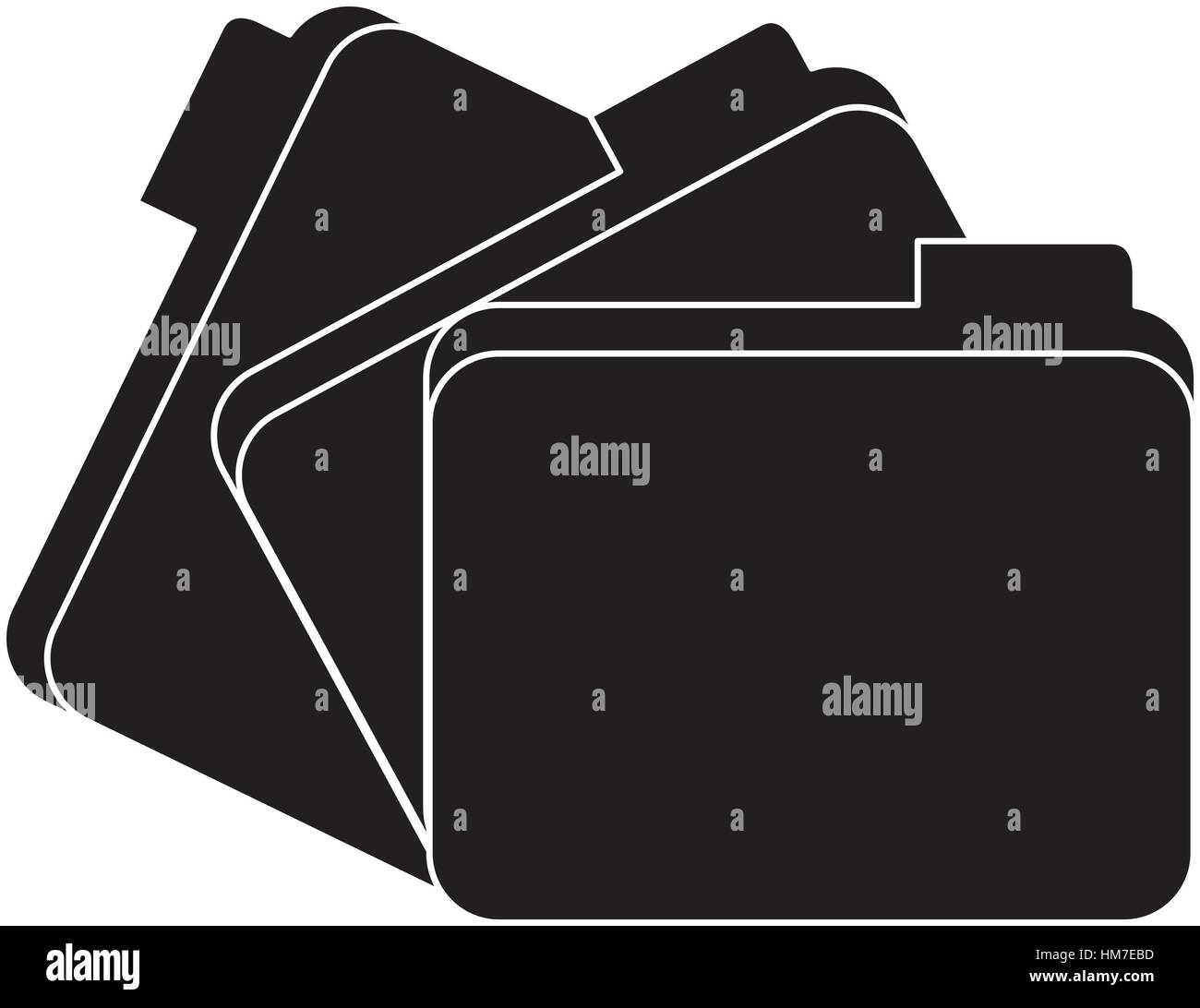 black files data center related, vector illustration Stock Vector Image ...