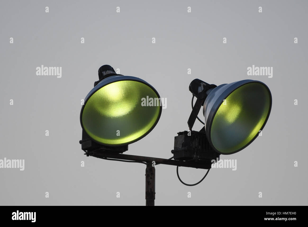Two spotlights hi-res stock photography and images - Alamy