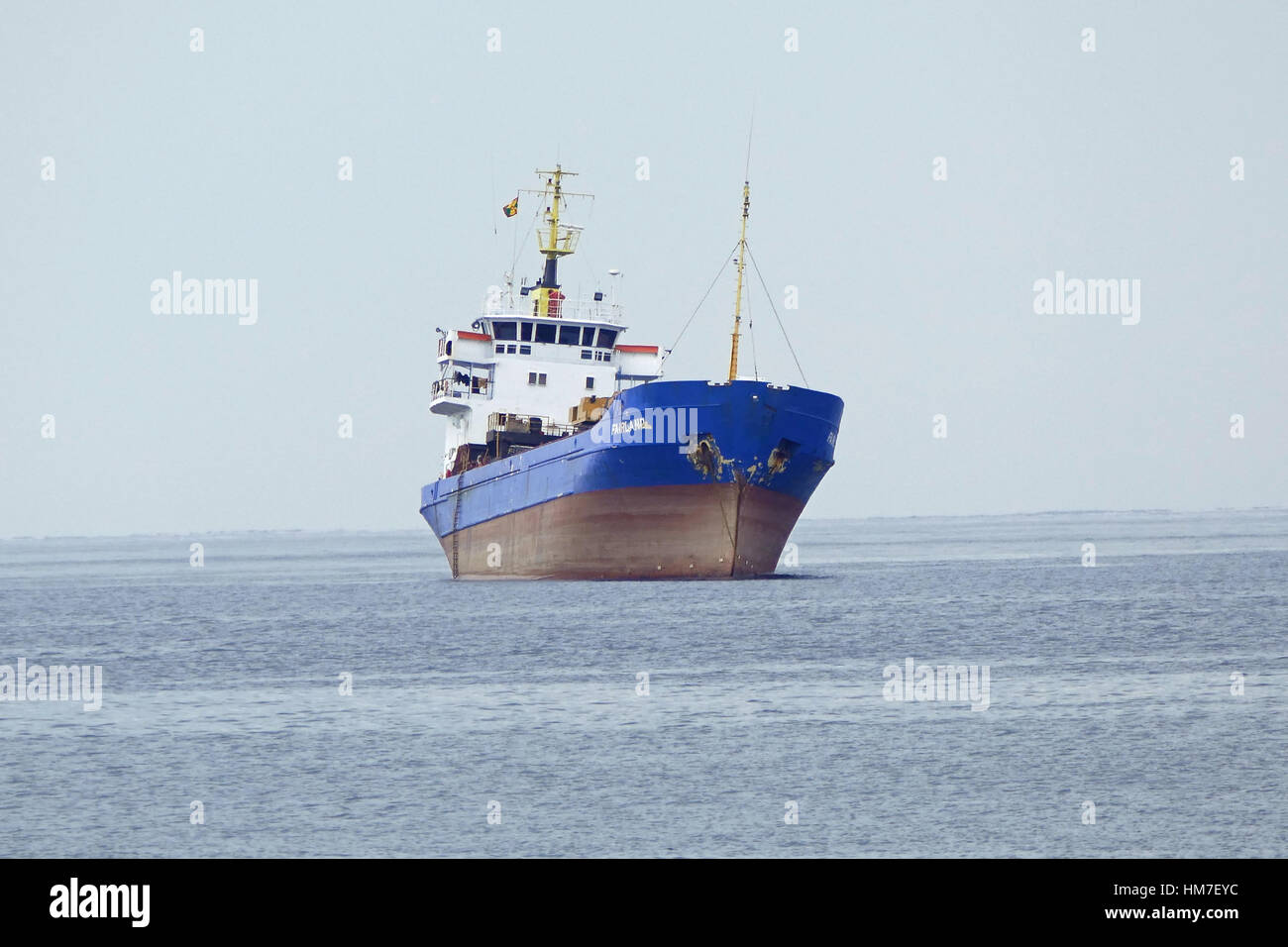 Empty cargo ship hi-res stock photography and images - Alamy