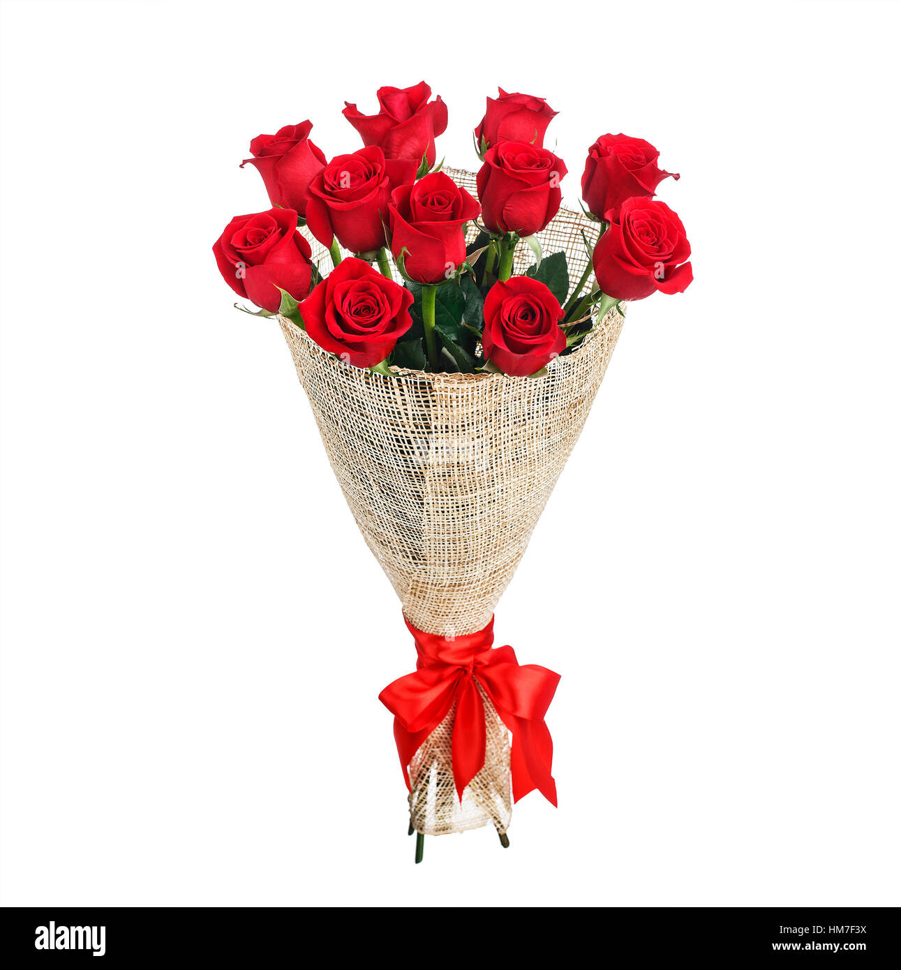 Bouquet white red roses Cut Out Stock Images & Pictures - Alamy