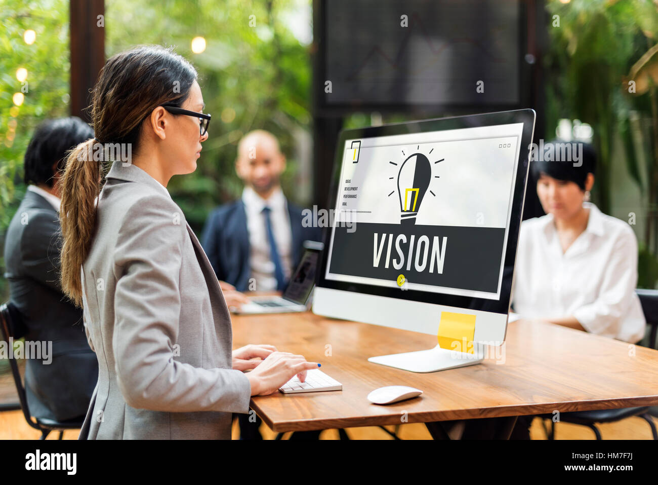 Ideas Development Vision Business Concept Stock Photo - Alamy