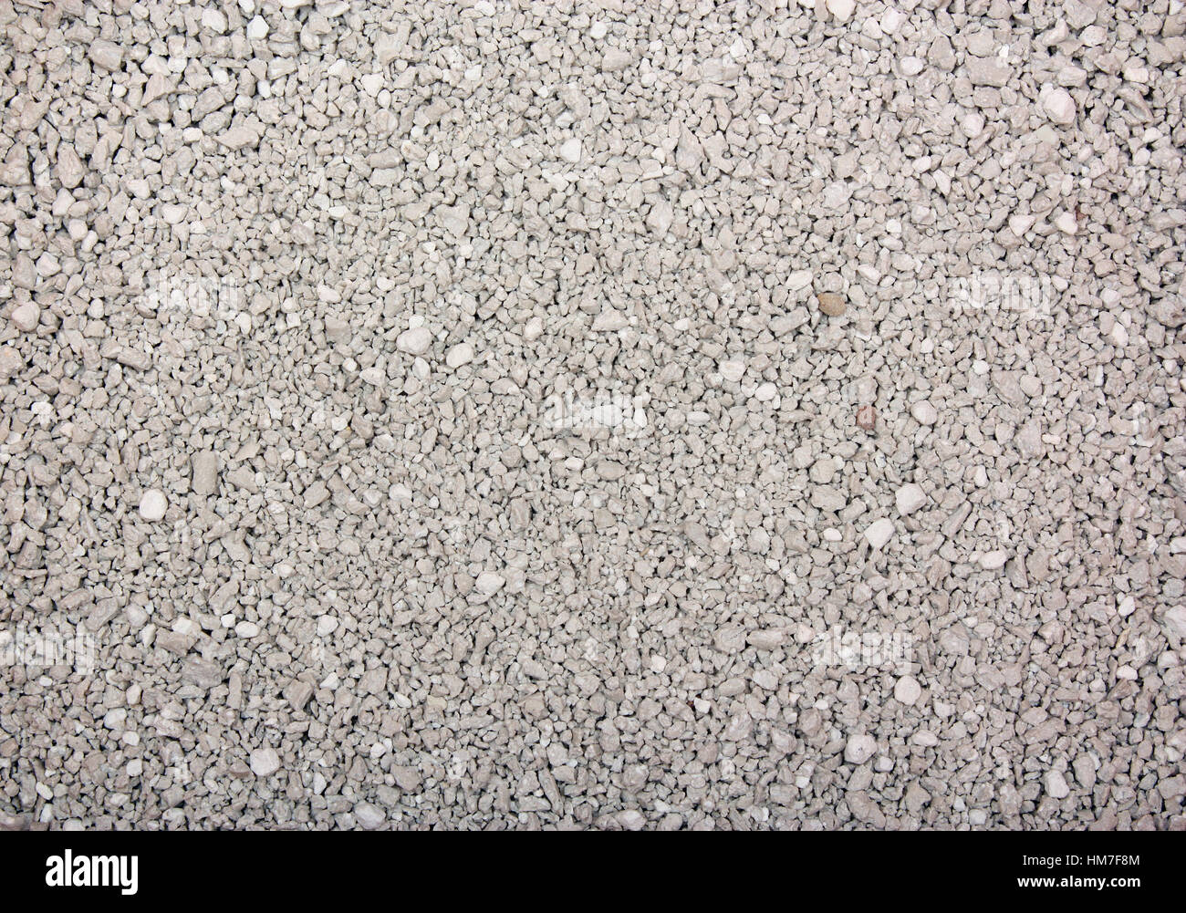 Cat litter background, texture with clean and new brown gray Stock ...