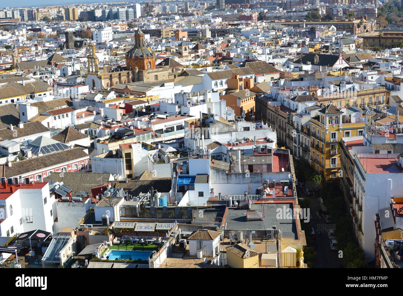 Seville landmarks hi-res stock photography and images - Alamy