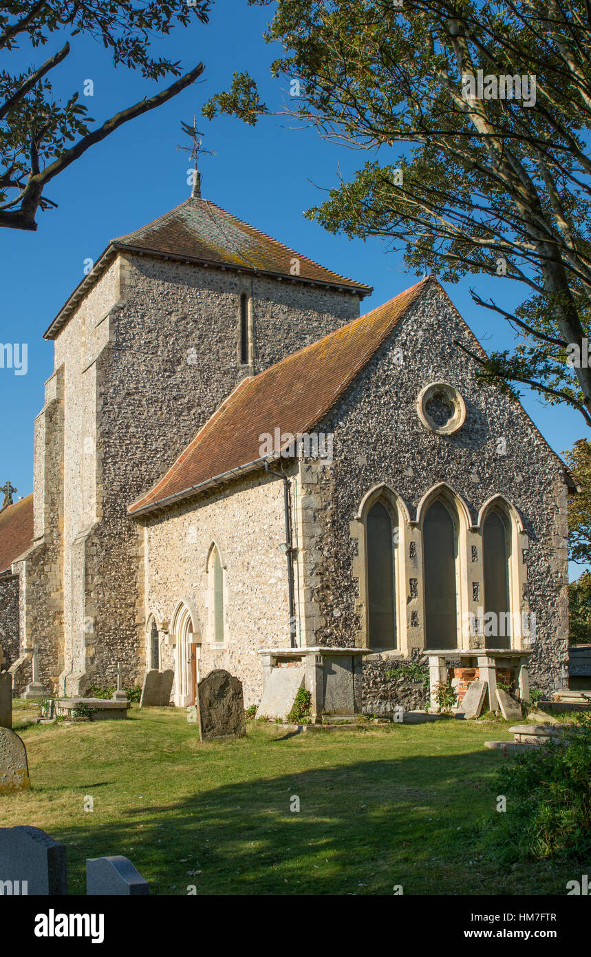 St margarets church rottingdean hi-res stock photography and images - Alamy
