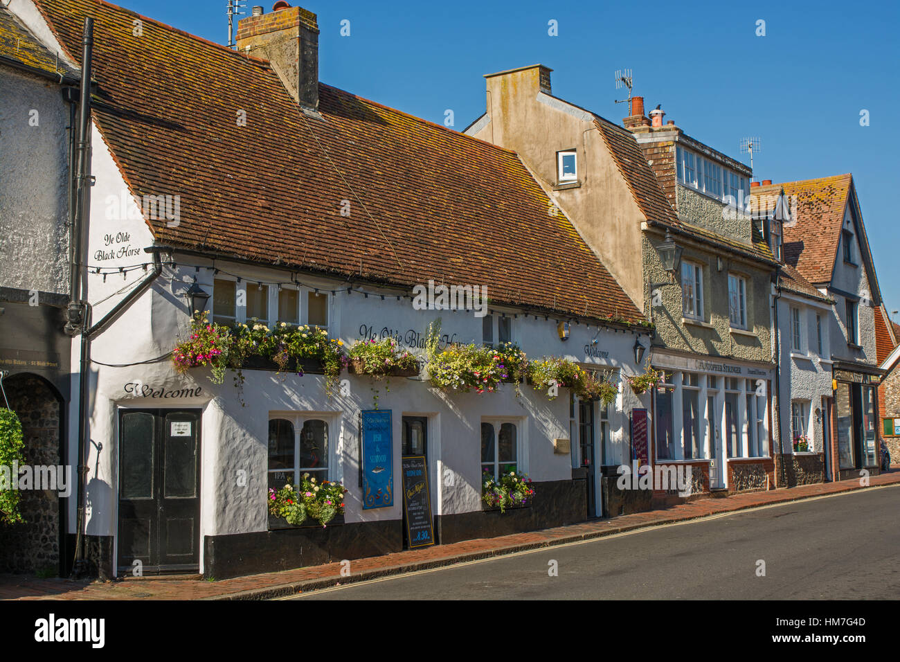 Rottingdean black horse hi-res stock photography and images - Alamy