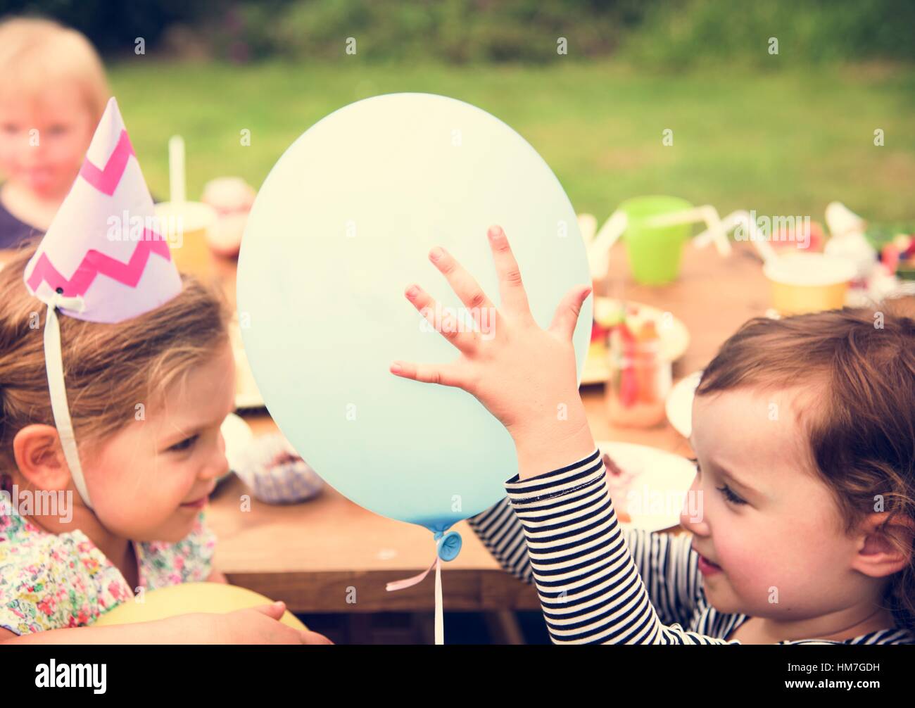 Kids Celebration Party Happiness Concept Stock Photo - Alamy