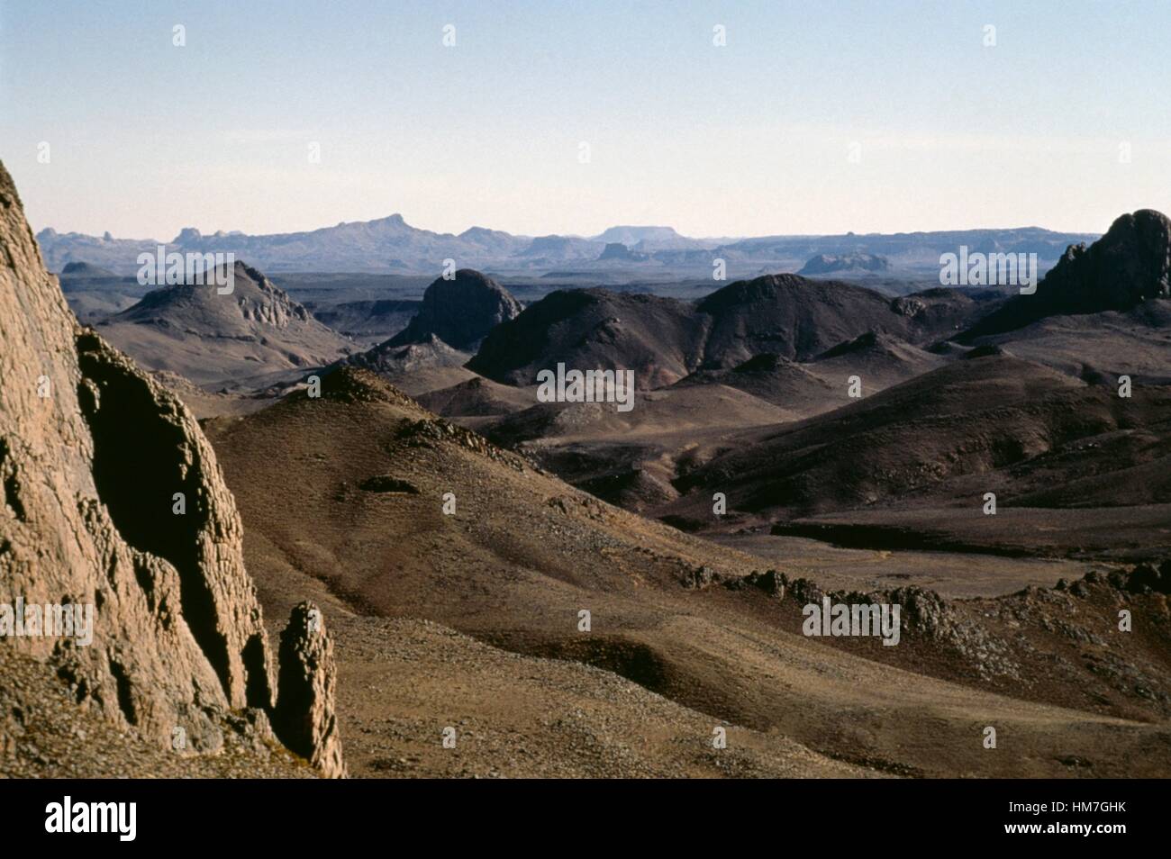Landscape in hoggar mountains ahaggar hi-res stock photography and ...