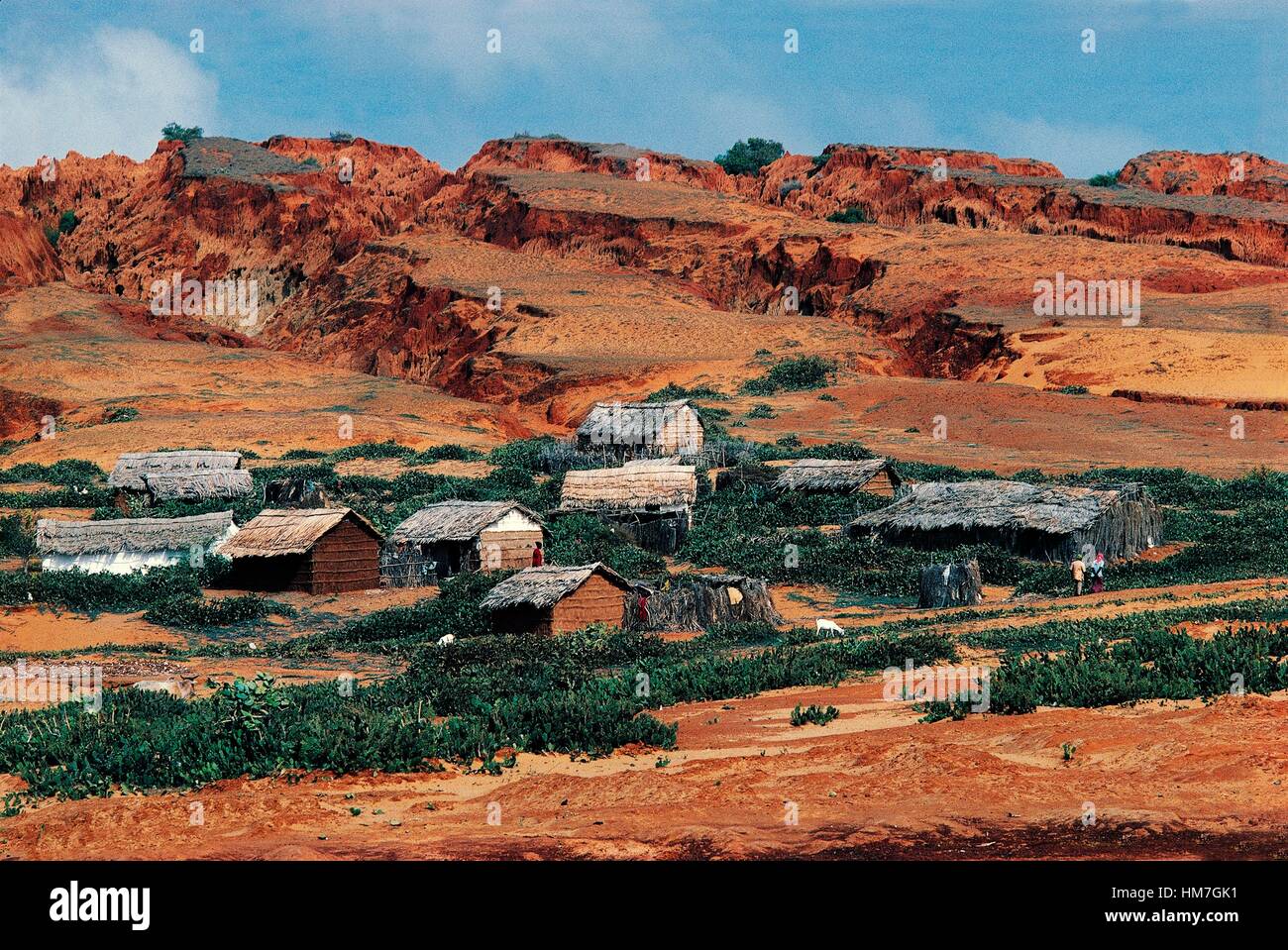 Village near Merca, Somalia Stock Photo - Alamy