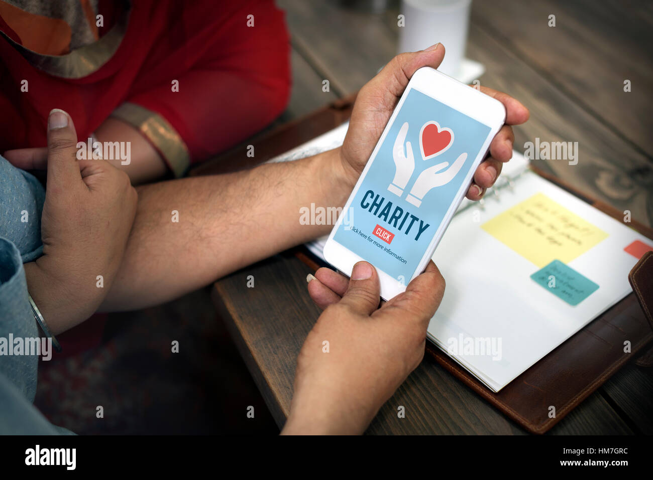 Charity Human Support Help Concept Stock Photo - Alamy
