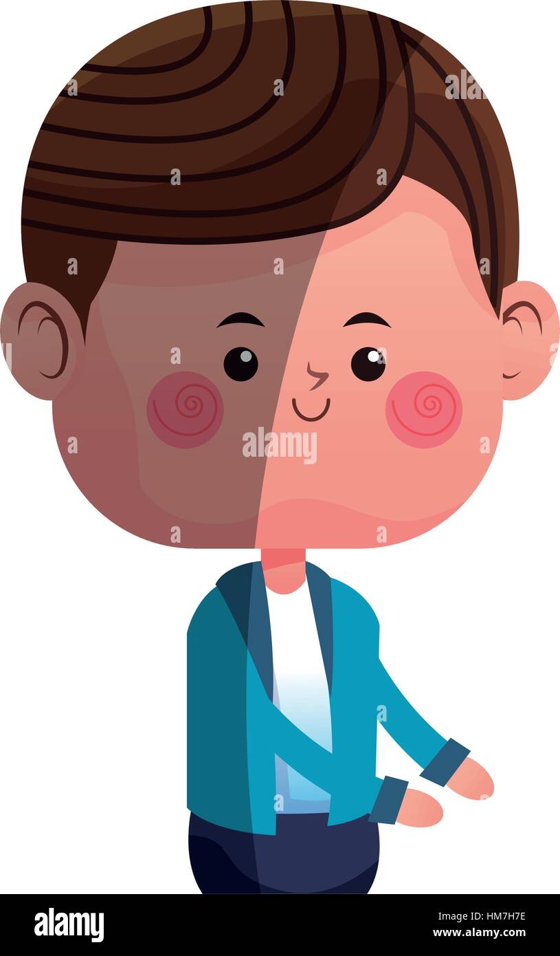 cute boy cartoon icon Stock Vector Image & Art - Alamy