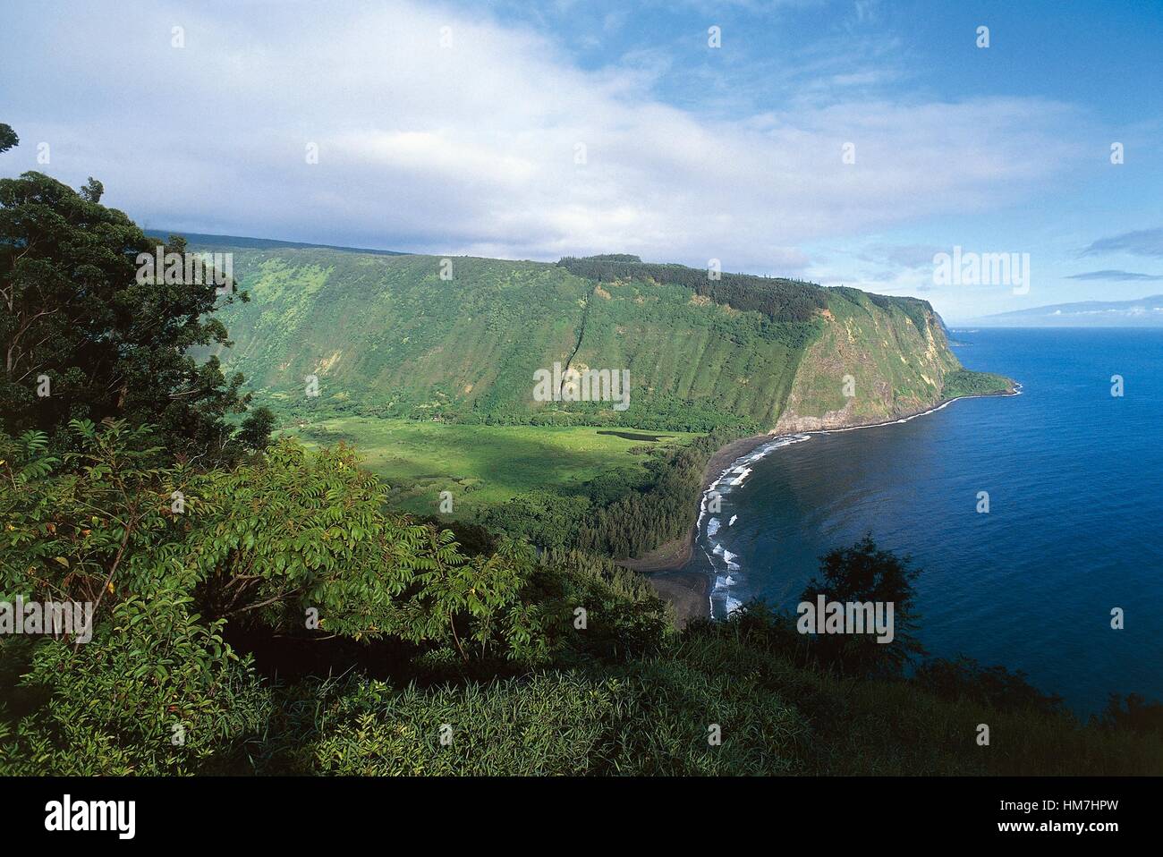 Waipio Bay, Hamakua Coast, island of Hawaii (Big Island), Hawaii ...