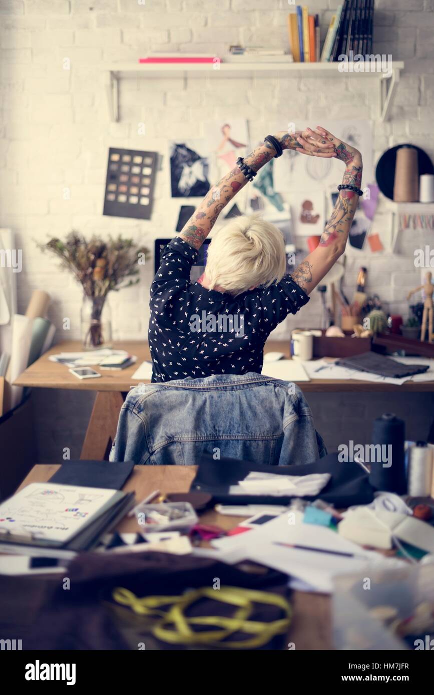 Creative Design Dress Fashion Trend Stylish Concept Stock Photo - Alamy