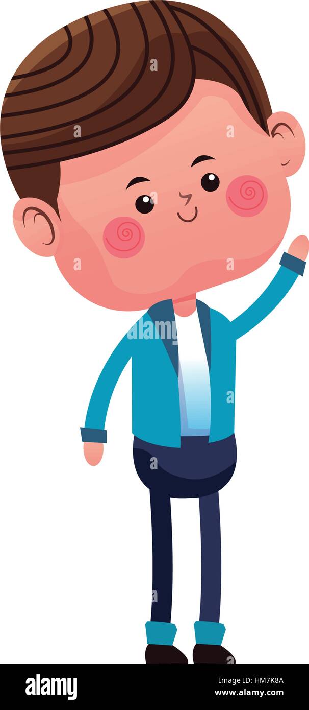 cute boy cartoon icon Stock Vector Image & Art - Alamy