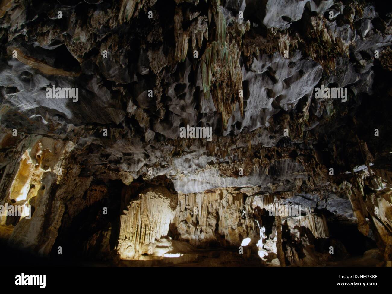Calcite formations, Cango Caves, Little Karoo, South Africa Stock Photo ...