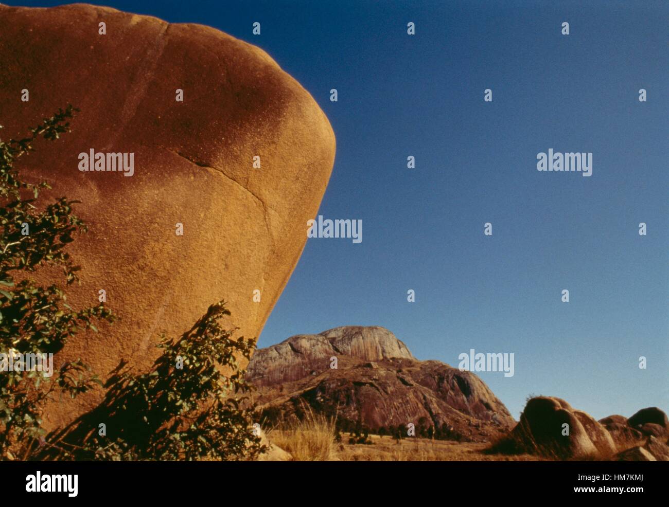 Rock formations, Ambalavao, Madagascar Stock Photo - Alamy