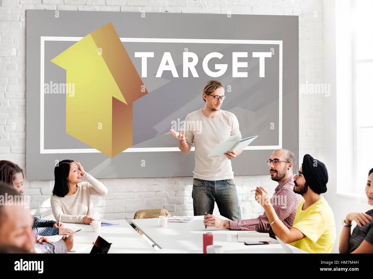 Arrow up Icon Success Increase Concept Stock Photo - Alamy