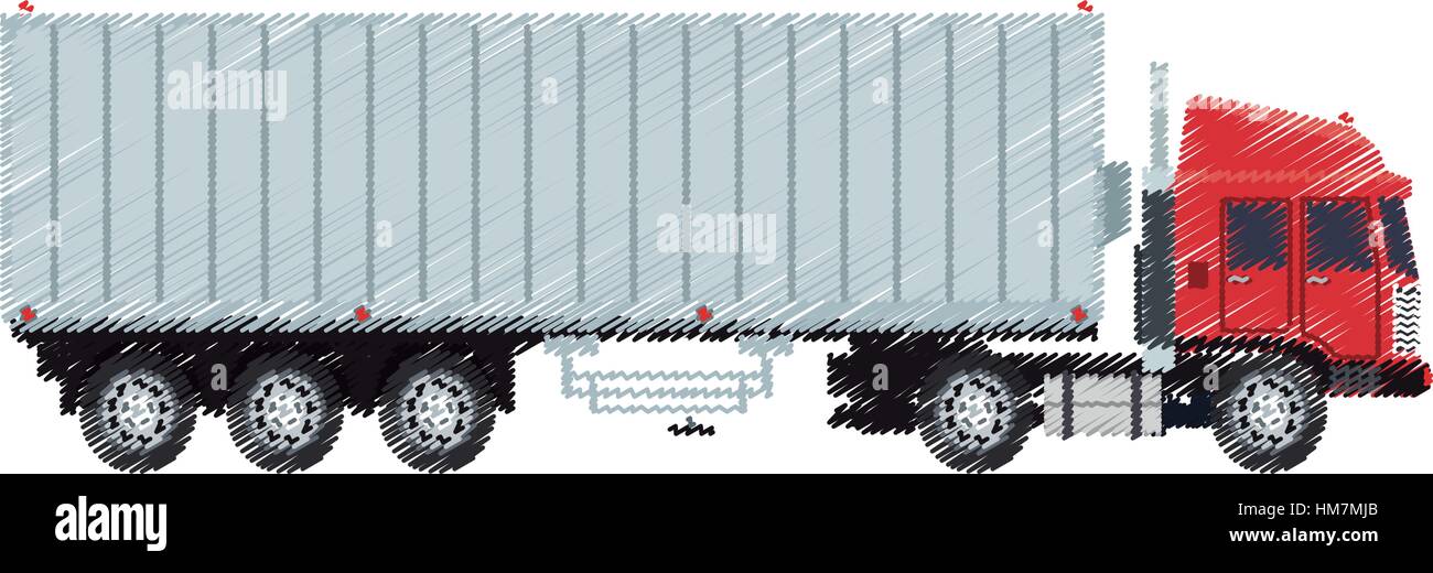 cargo truck icon Stock Vector Image & Art - Alamy