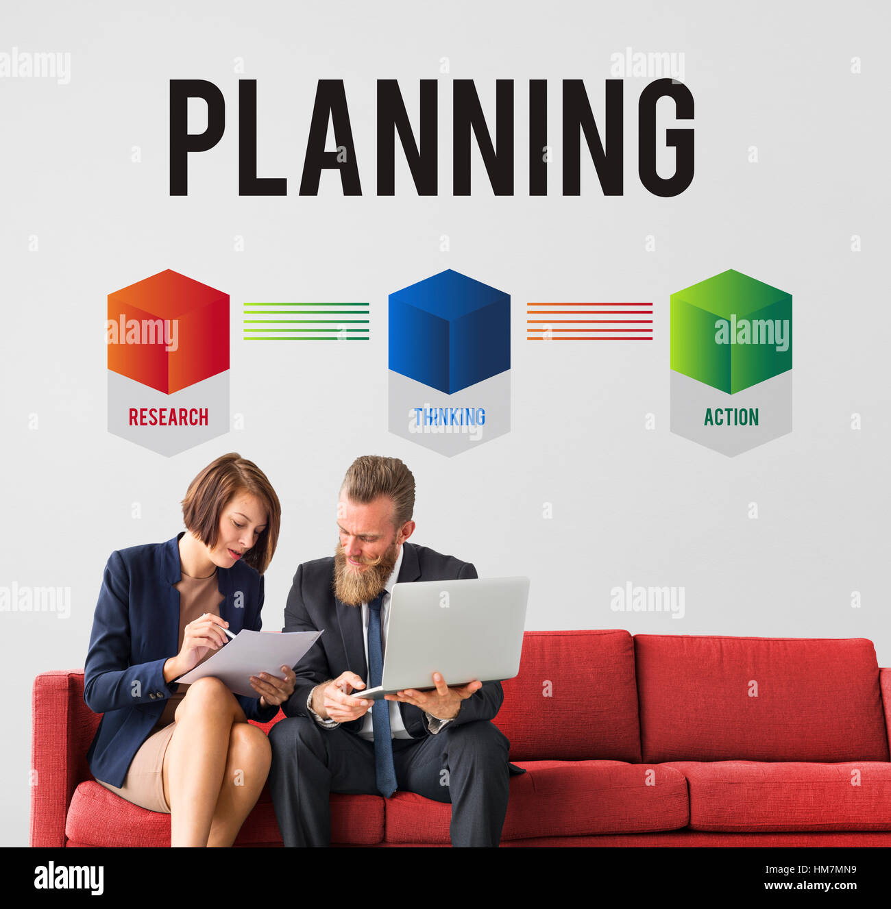 Business System Development Diagram Concept Stock Photo - Alamy