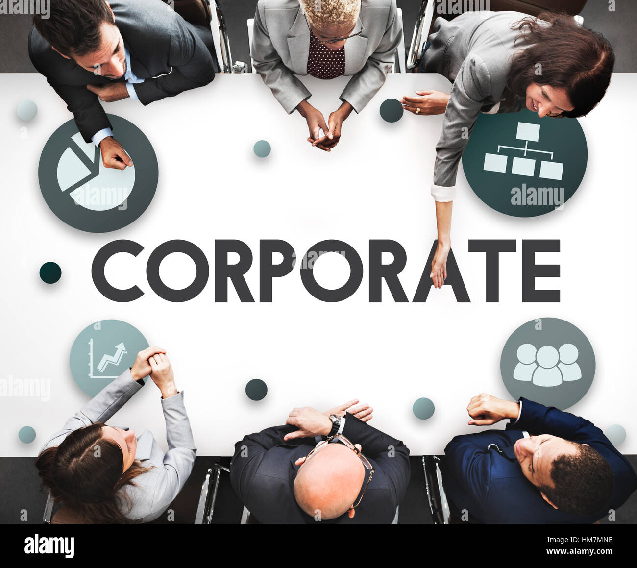 Corporate Creative Process Marketing Strategy Concept Stock Photo - Alamy