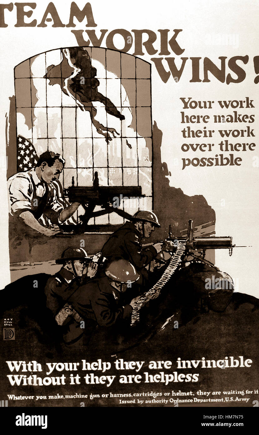 Team Work Wins! Your work here makes their work over there possible ...