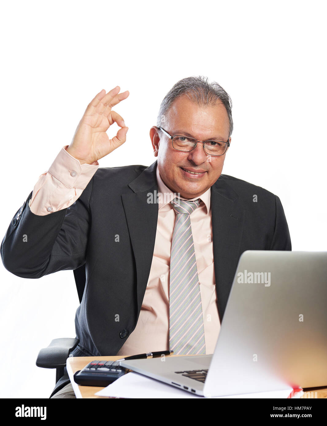 Man ok sign hi-res stock photography and images - Alamy