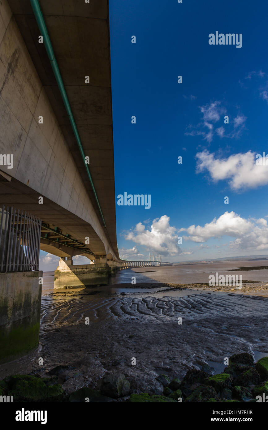 The Second Severn crossing is a bridge that carries the M4 motorway ...