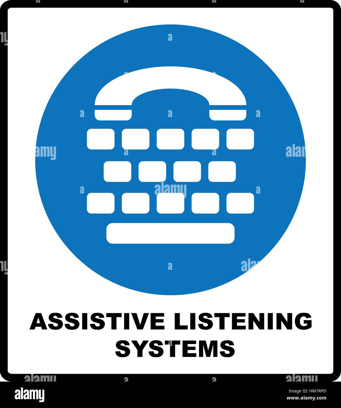 Assistive technology icon hi-res stock photography and images - Alamy