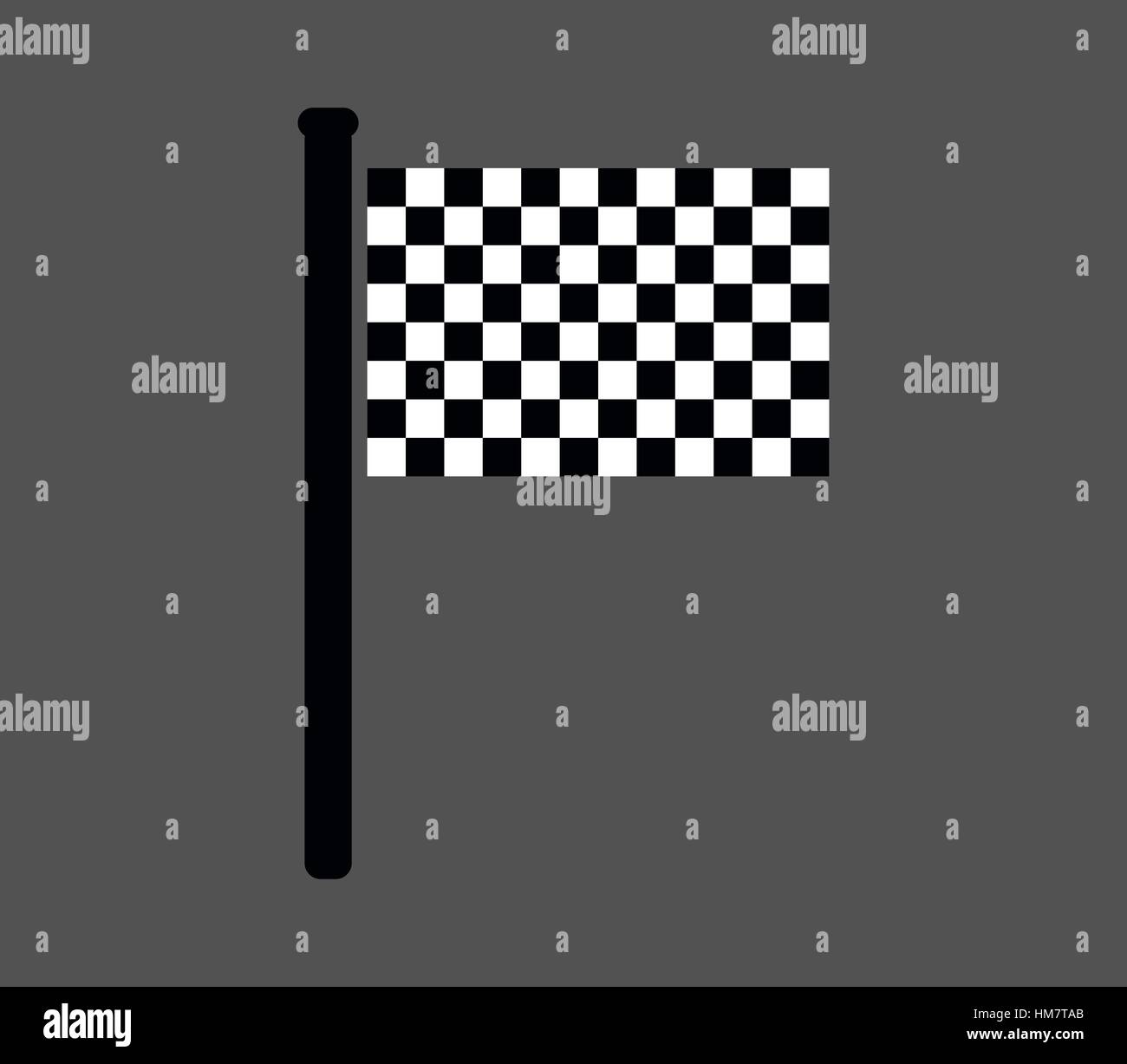 Race flag icon Stock Vector Image & Art - Alamy