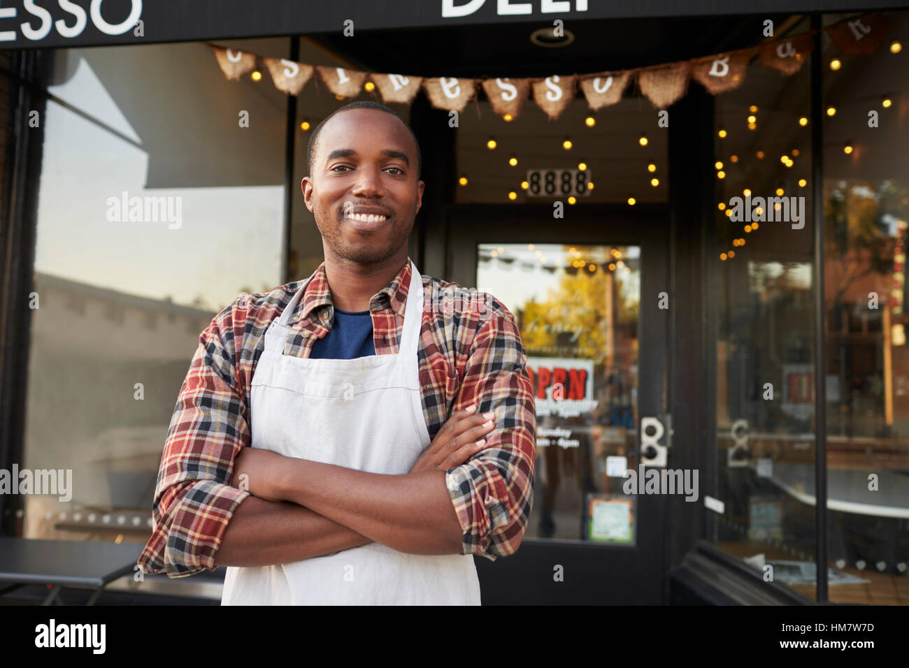 Black male business portrait hi-res stock photography and images - Alamy