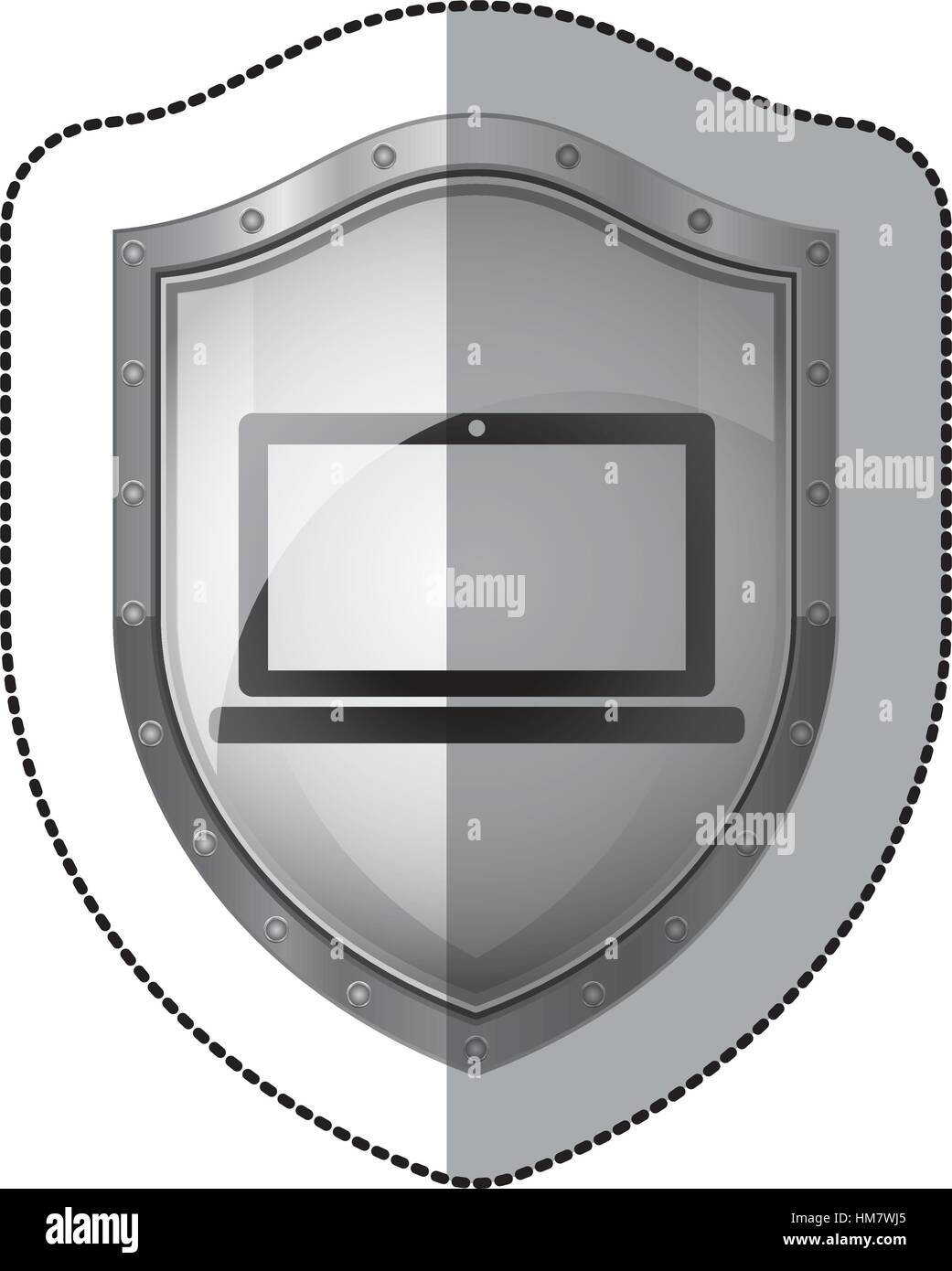 Perforated key Stock Vector Images - Alamy