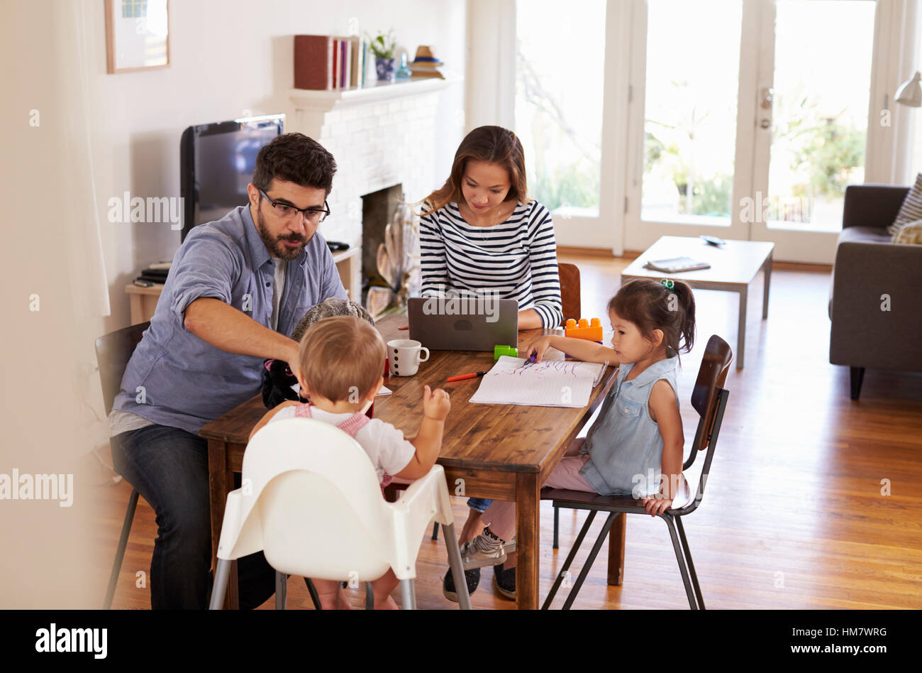 Year old boy uses computer hi-res stock photography and images - Alamy
