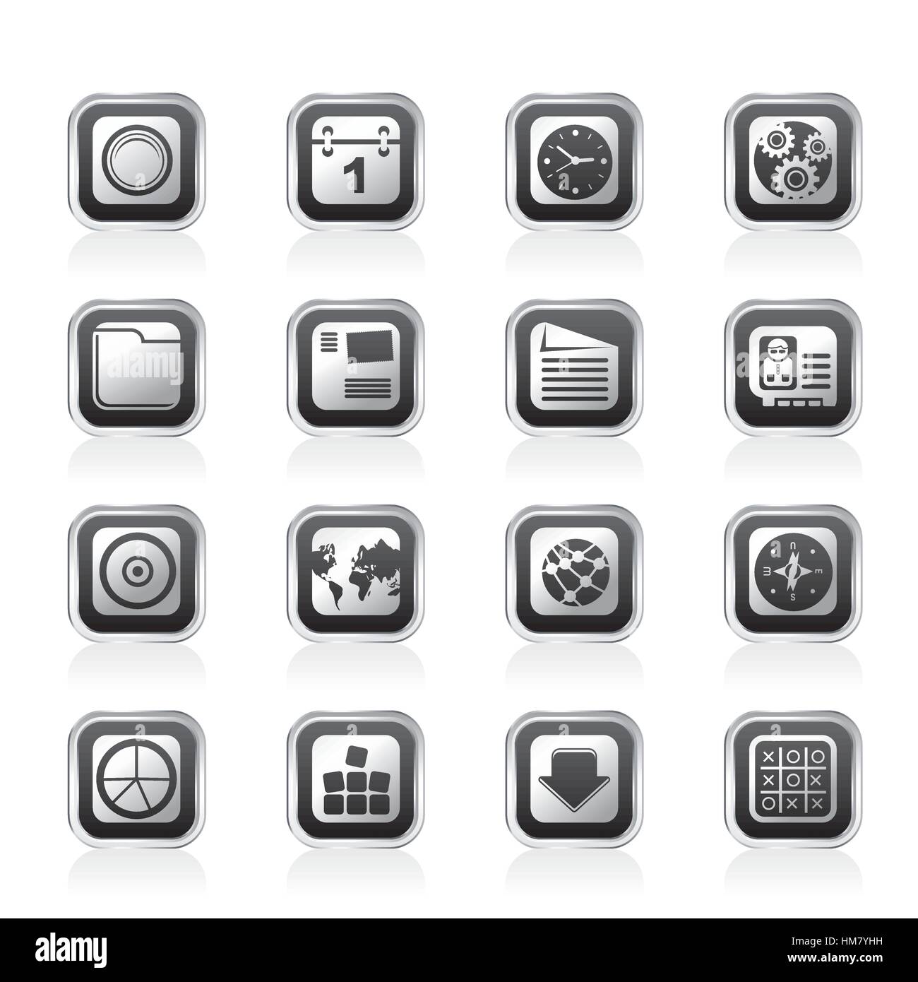 Map game computer Cut Out Stock Images & Pictures - Alamy