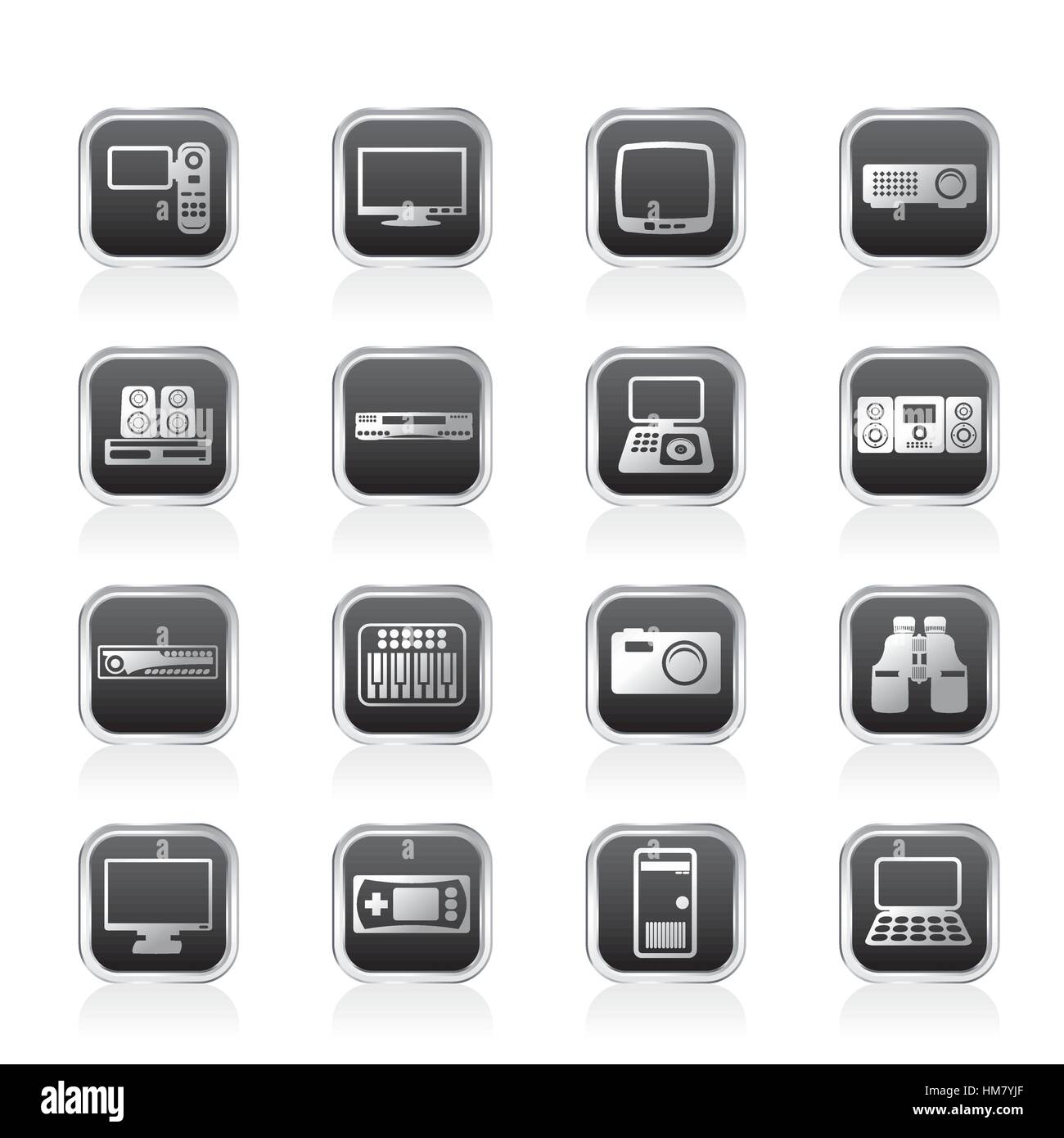 Hi tech home Stock Vector Images - Alamy