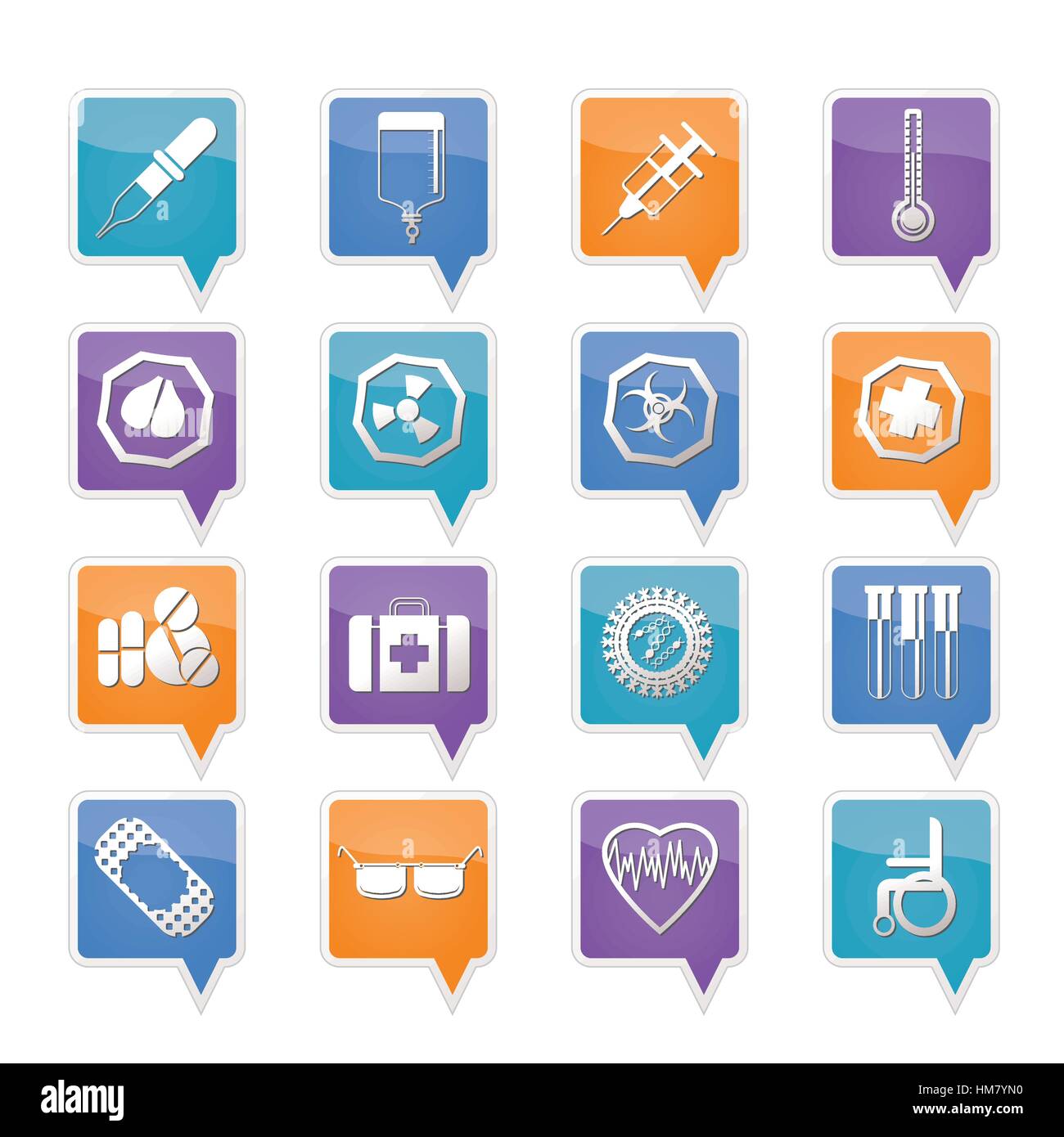 Warning Signs For Hospital High Resolution Stock Photography and Images ...