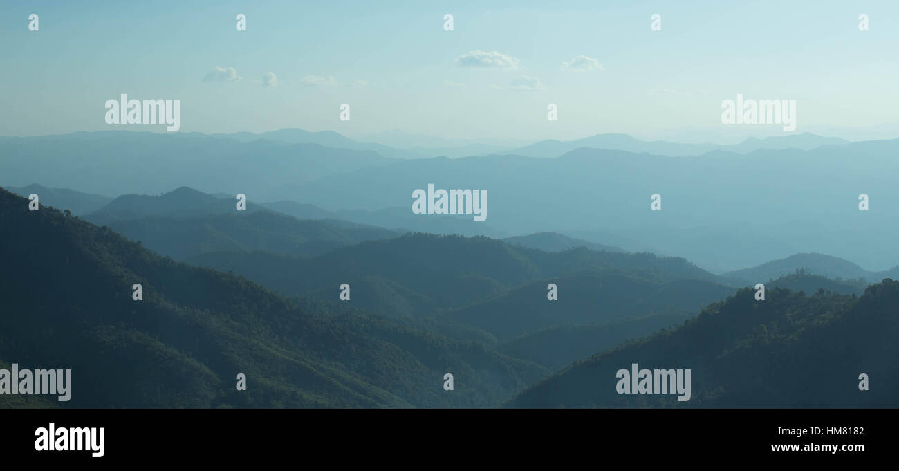 mountains landscape look beautiful and breezy every time Stock Photo ...