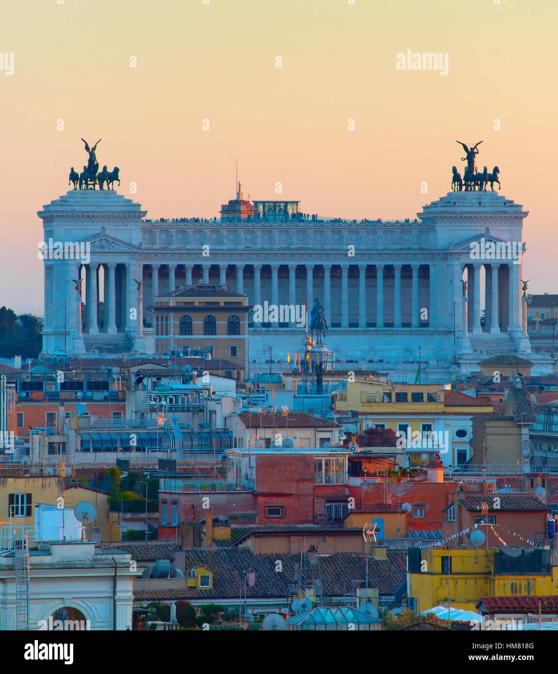 Architecture of Rome. Italy Stock Photo - Alamy