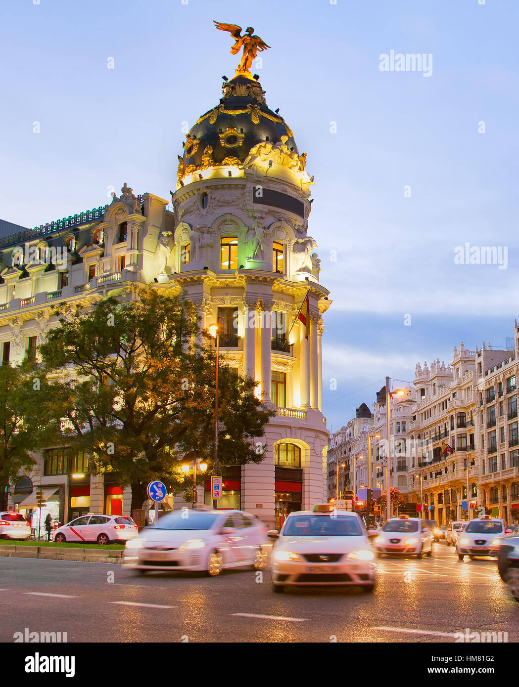 Gran via architecture hi-res stock photography and images - Alamy