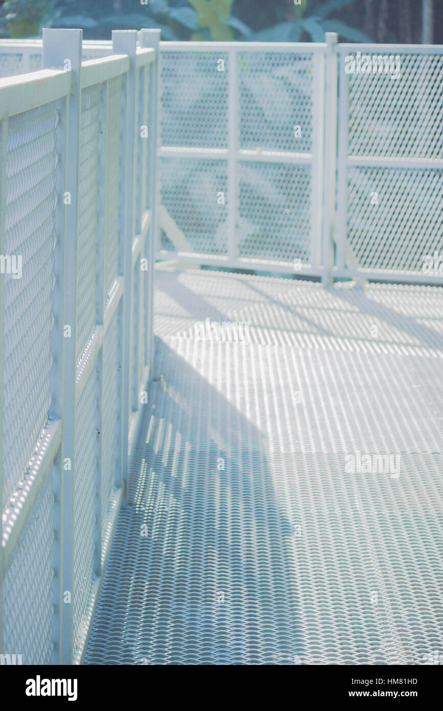 mesh fence Strong safety to protect from falls Stock Photo - Alamy