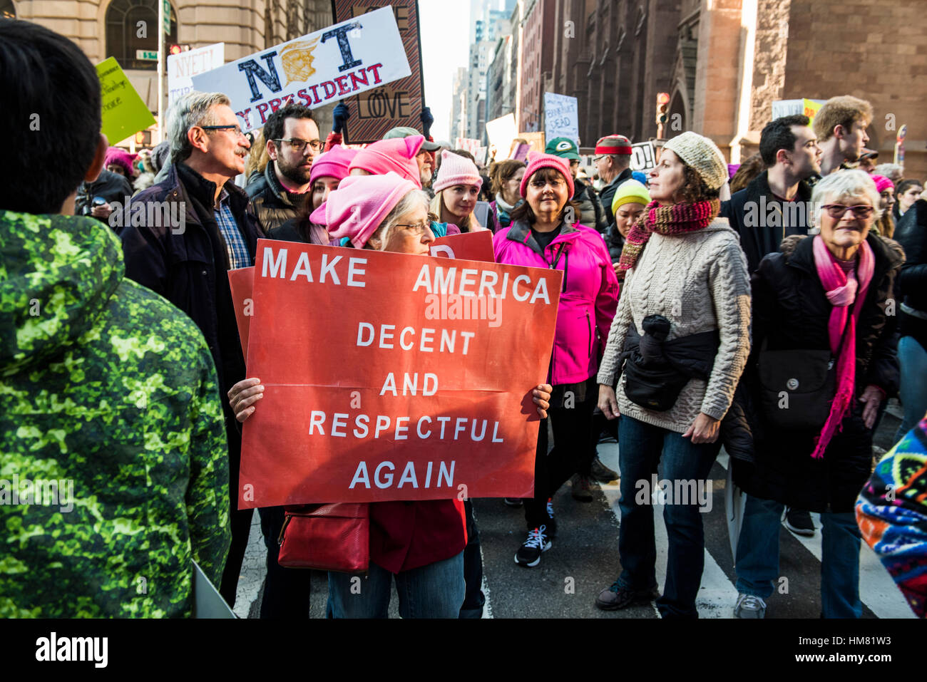 21 january 2017 the womens march hi-res stock photography and images ...