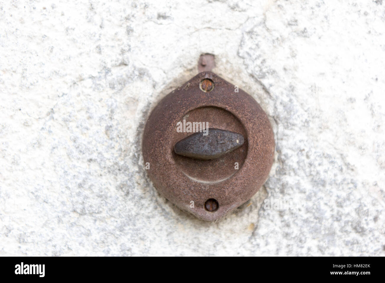 An ancient switch for light Stock Photo - Alamy