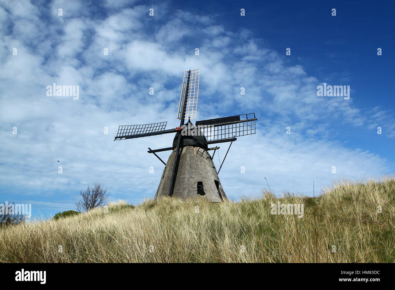 Windmill in Skagen Stock Photo - Alamy