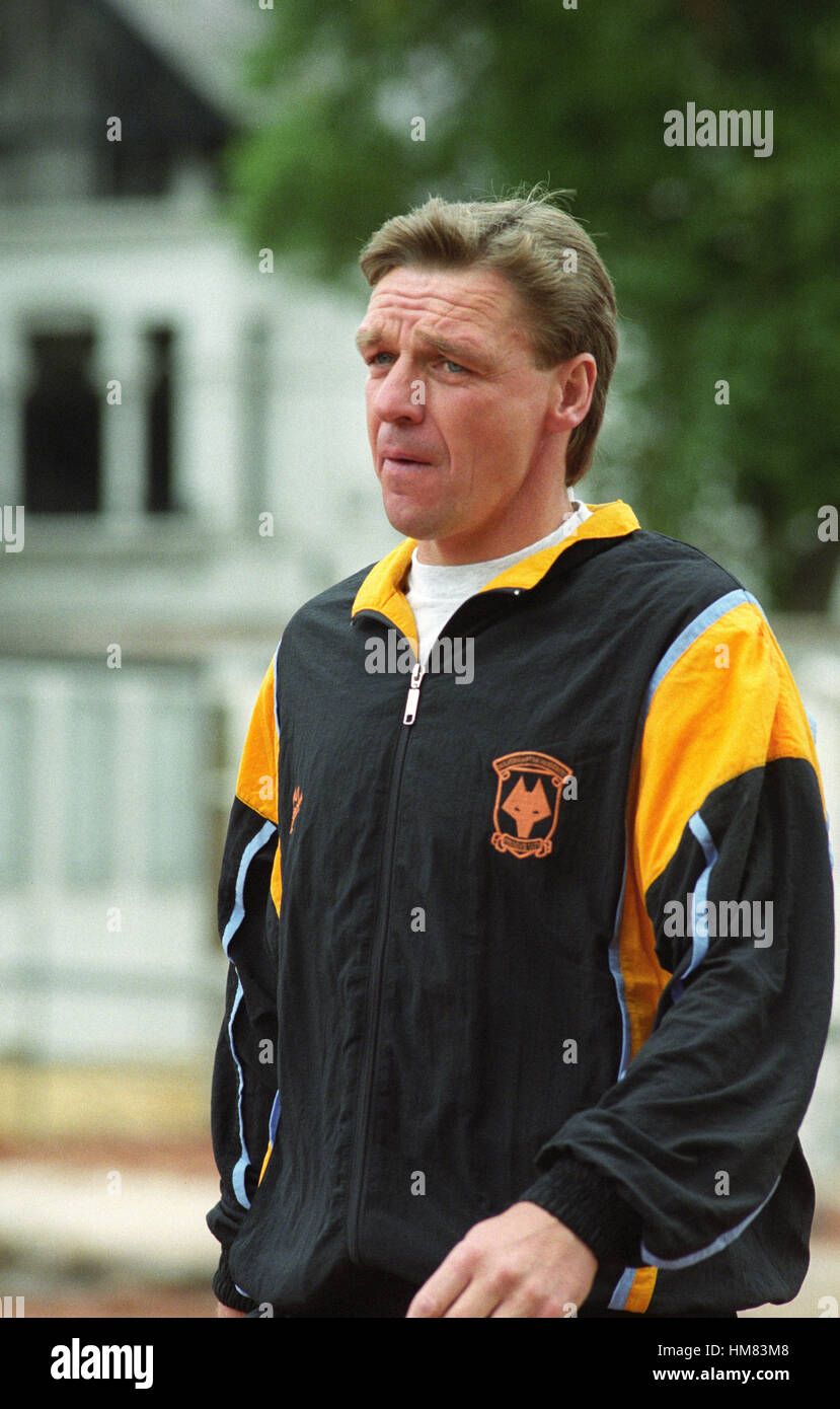 Wolverhampton Wanderers FC football manager Graham Turner 1992 Stock ...