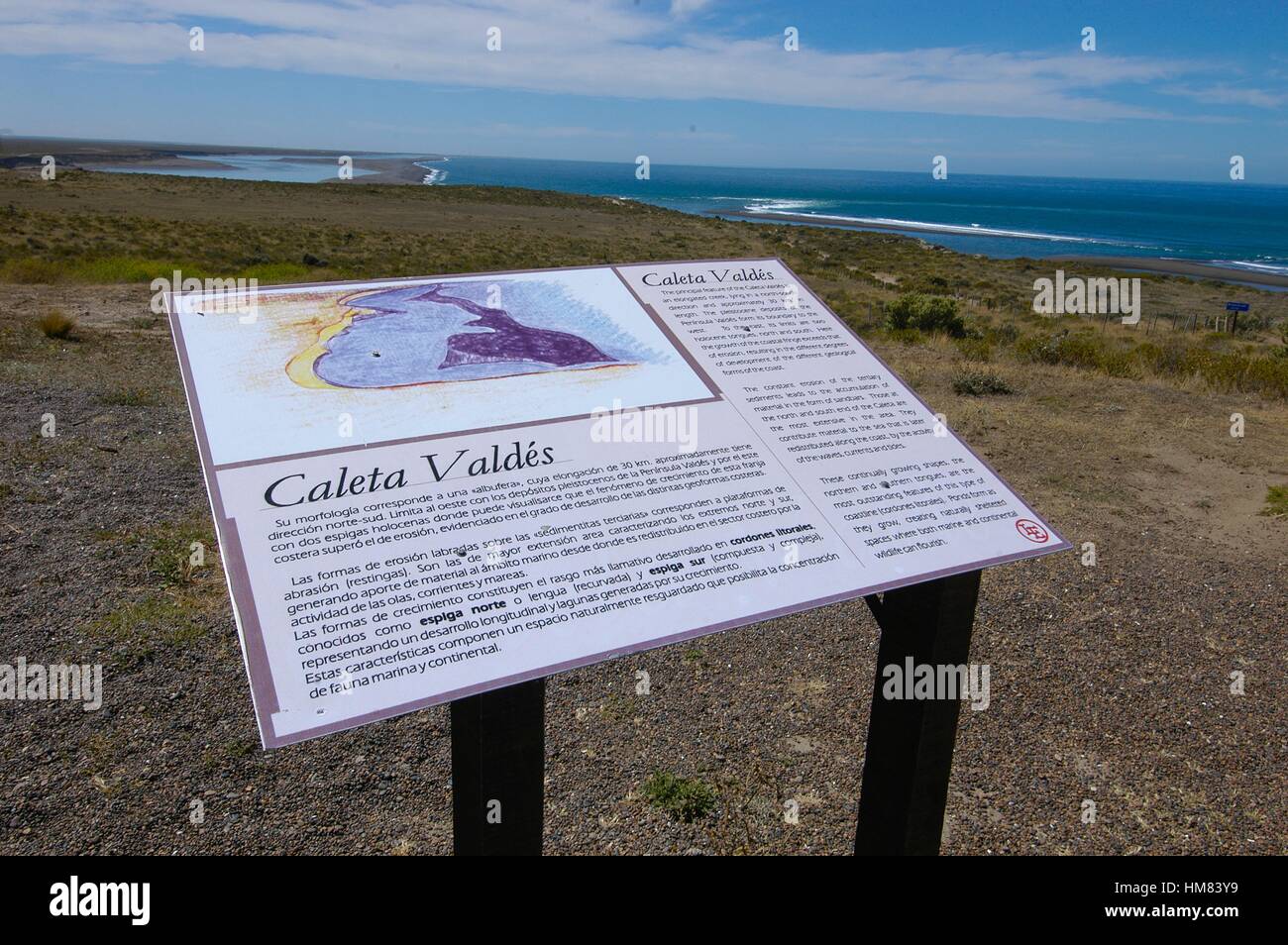 The Valdes Peninsula (Spanish Peni?nsula Valde?s), UNESCO World ...
