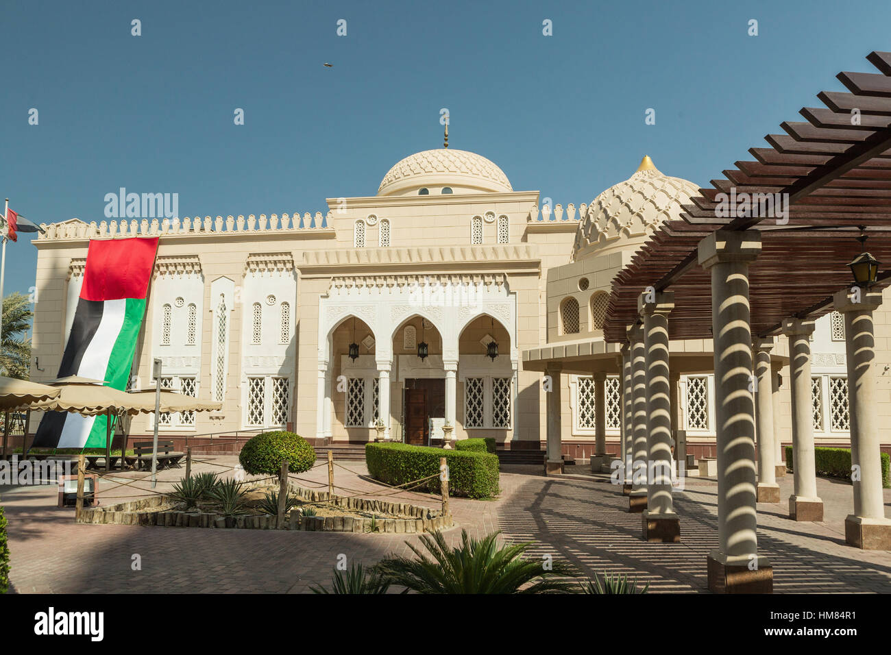 DUBAI, UNITED ARAB EMIRATES - NOVEMBER 08, 2016: Jumeirah Mosque. It is ...