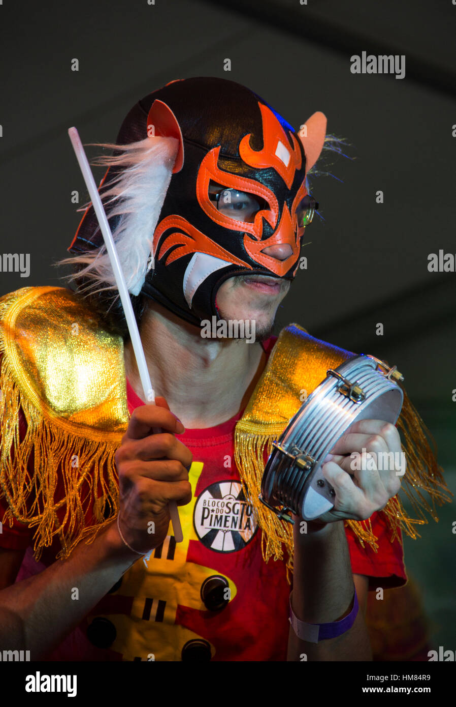 Musician on stage Stock Photo - Alamy