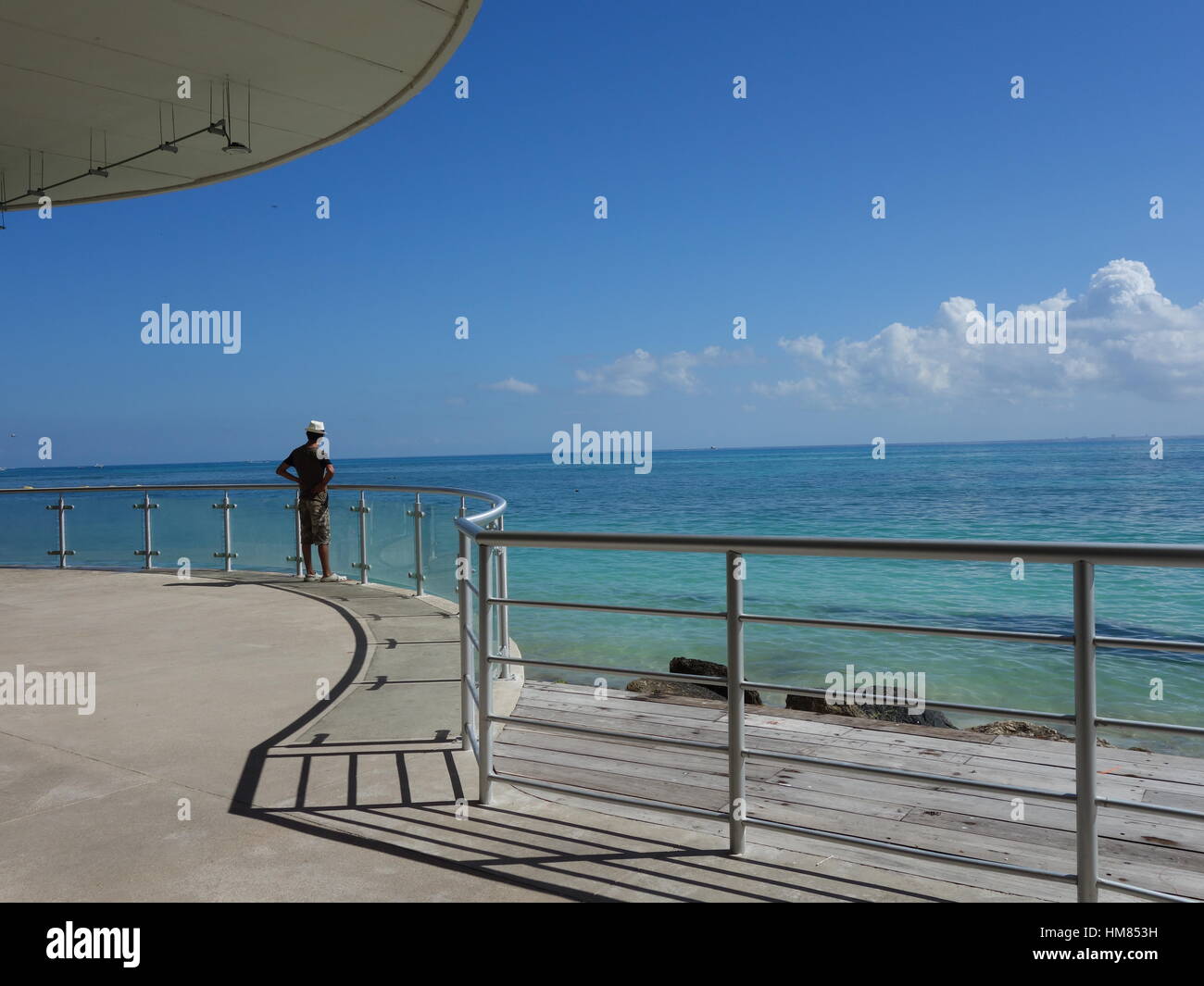 Looking Out Into the Ocean Stock Photo - Alamy